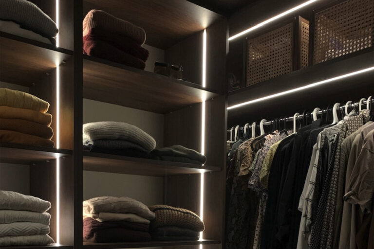 Att tänka på vid belysning till walk in closet | Ljuskoncept
