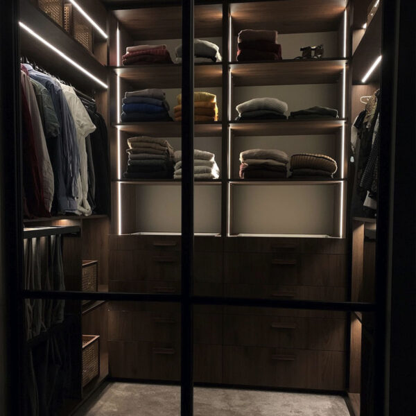 Att tänka på vid belysning till walk in closet | Ljuskoncept
