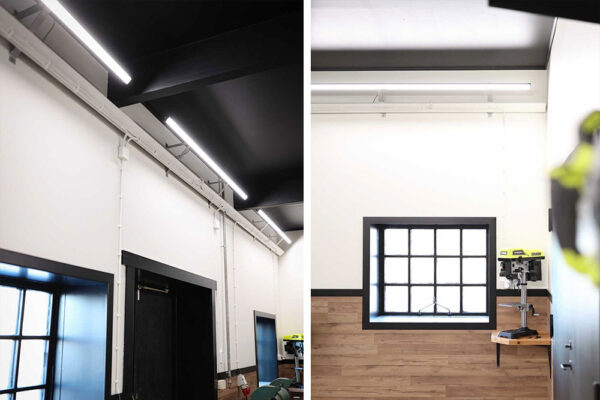 Belysning i garage & verkstad - Snygga ljuslösningar | Ljuskoncept